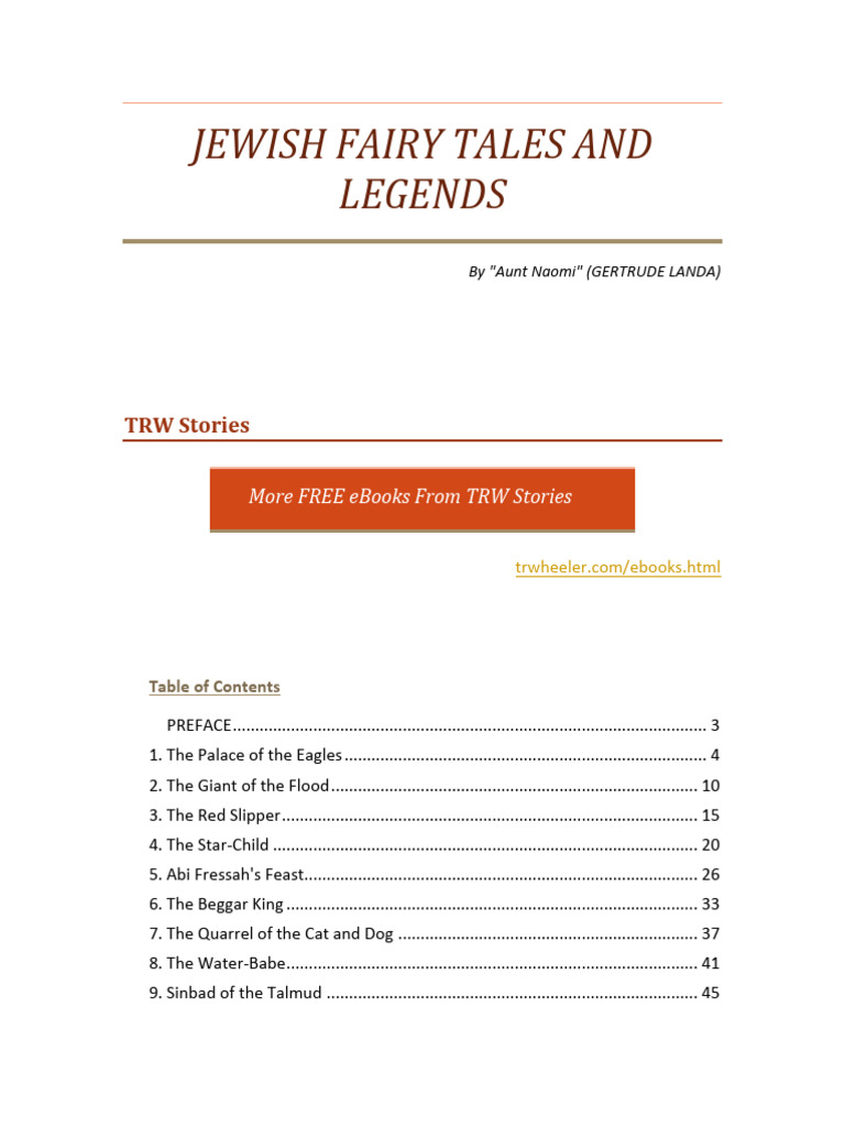 Jewish Tales | PDF | Abraham | Noah