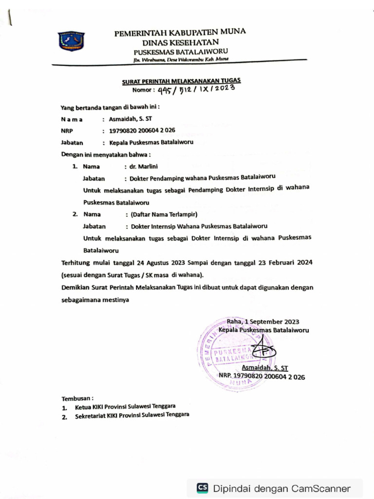 SPMT PKM Batalaiworu - Compressed | PDF