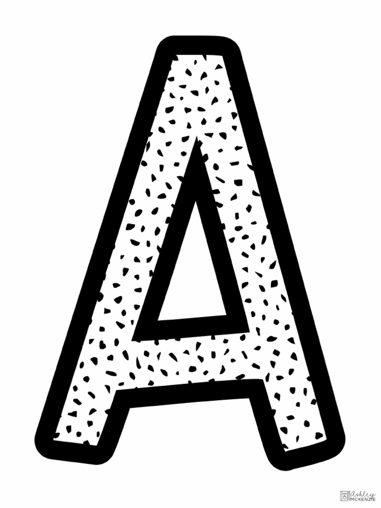A-Z Bulletin Board Letters Freebie Version 1 | PDF