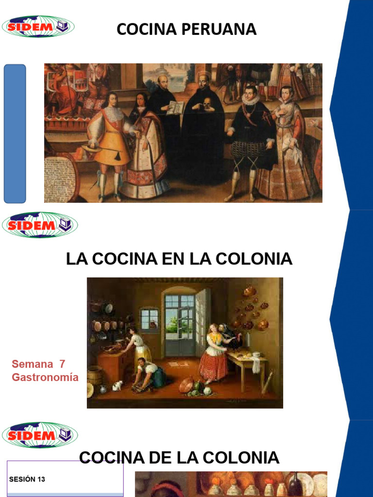 Cocina Peruana Sesion 7 Cocina Peruana en La Colonia | PDF | Cocina | Perú