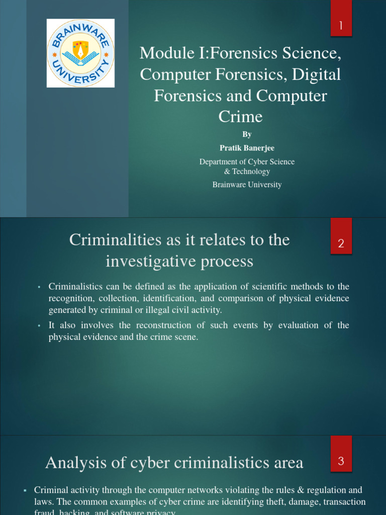 245 Module1 | PDF | Cybercrime | Security