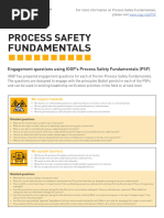 Process Safety Fundamentals (PSFS) | PDF | Safety