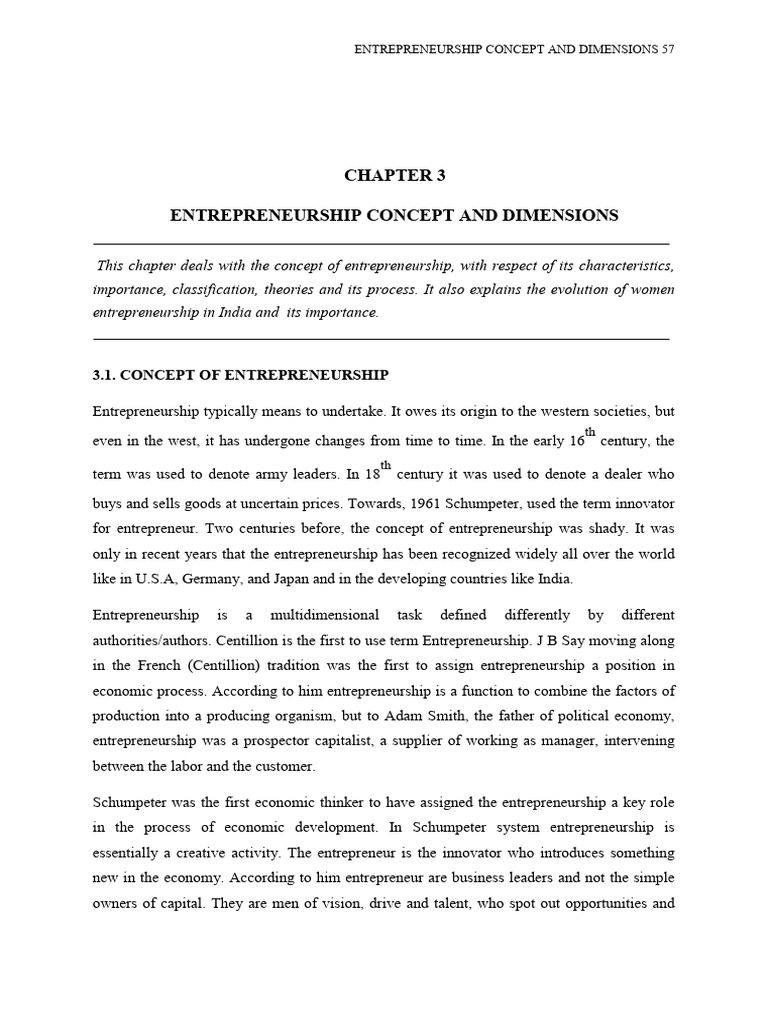 ph.d.-thesis-chapter 3 | Download Free PDF | Entrepreneurship ...