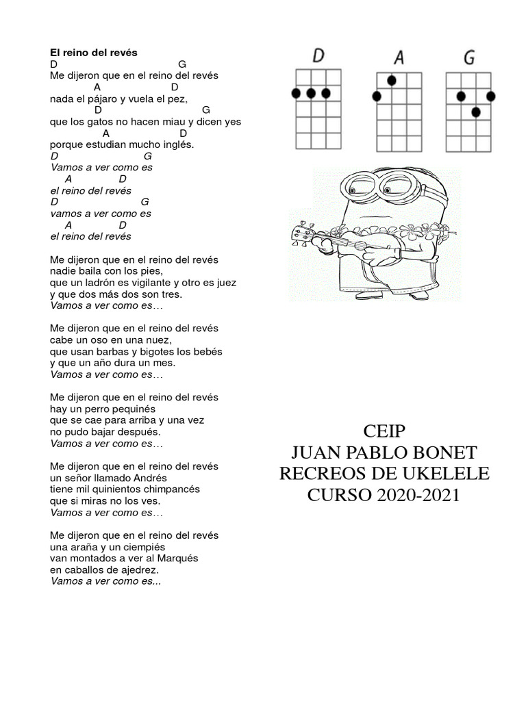 Repertorio Ukelele 2 | PDF