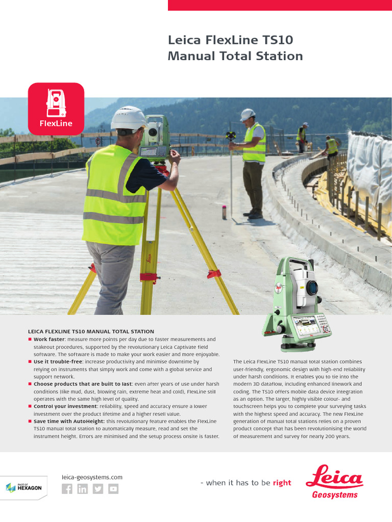Total station-Datasheet | PDF | Battery Charger | Bluetooth