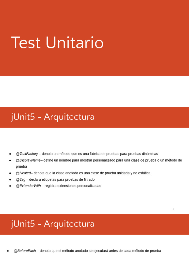 3 - Pruebas Unitarias - Ext | PDF | Programación de computadoras ... 3 - Pruebas Unitarias - Ext | PDF | Programación de computadoras ...
