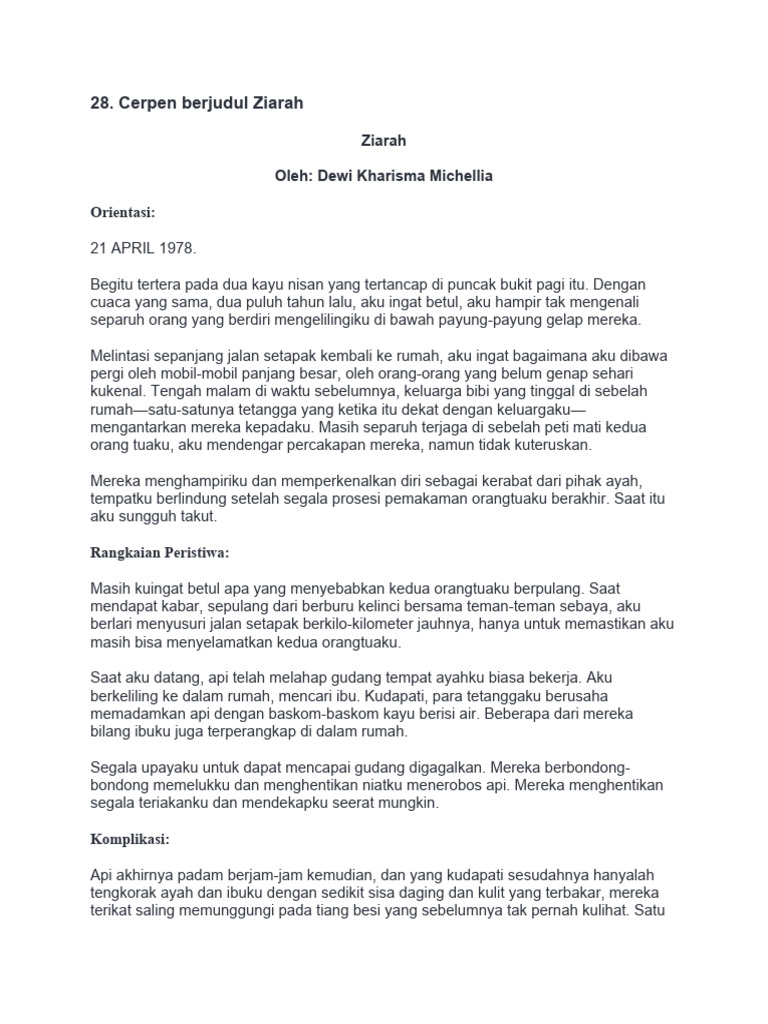 Kelelawar Di Atas Kepala Mamah | PDF | Fiksi Misteri, Thriller, & Kejahatan | Puisi