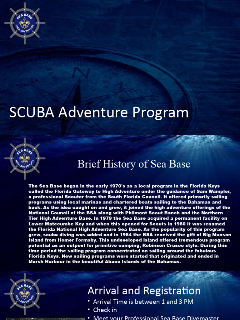 Scuba Adventure Information PP 4.5 | PDF | Scuba Diving | Underwater Diving