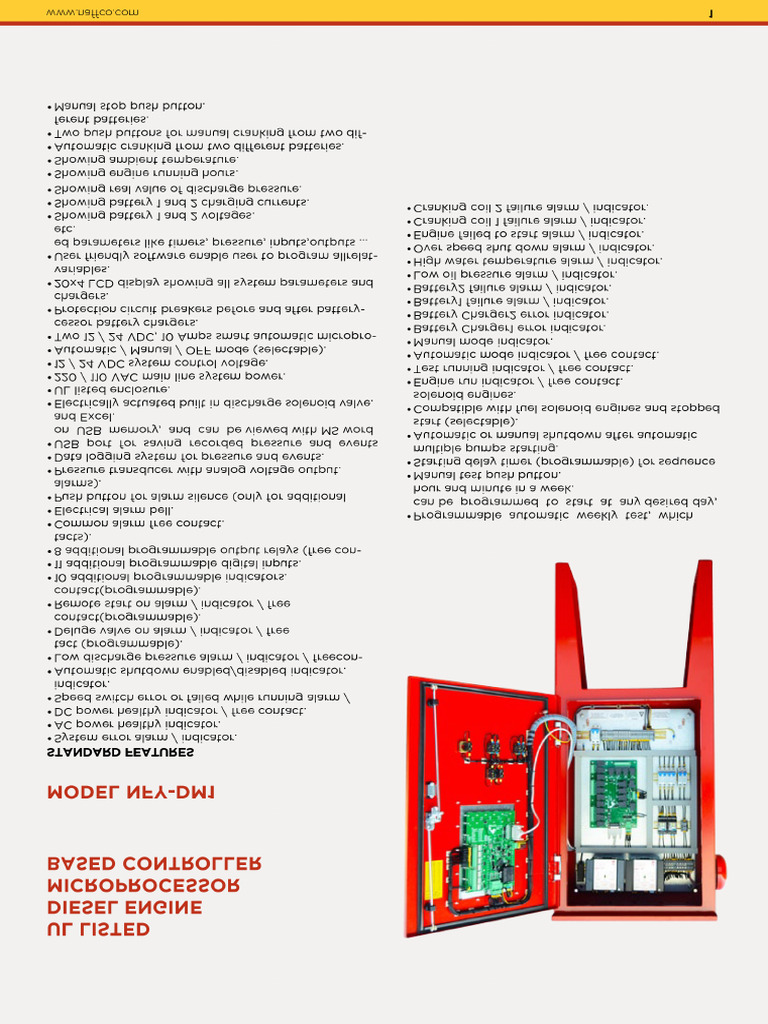 Certified Diesel Fire Pump Controller | PDF