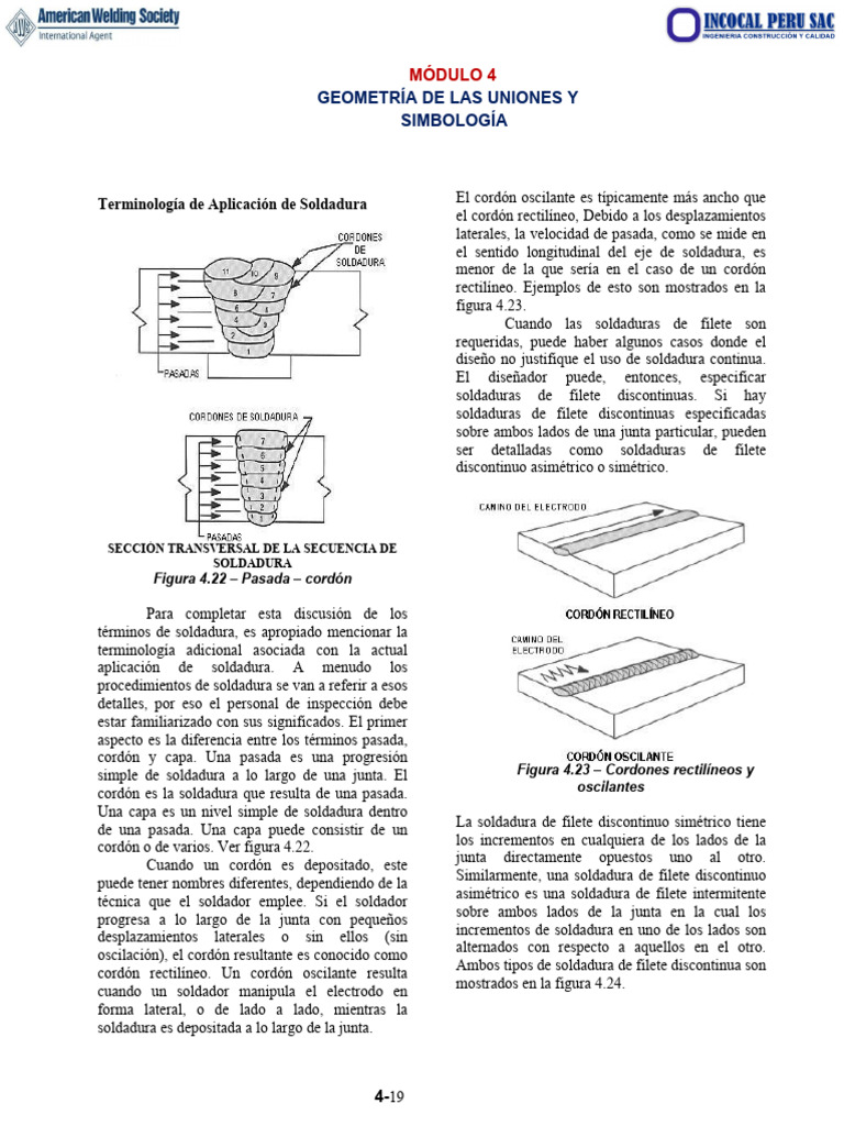 Geometría de Las Uniones y Simbología - Módulo 4 Parte 2 | PDF | Soldadura | Construcción