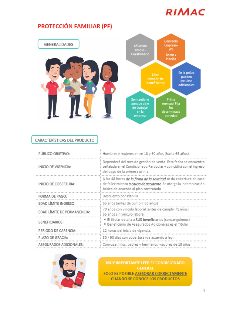 Protecci N Familiar | PDF | Póliza de seguros