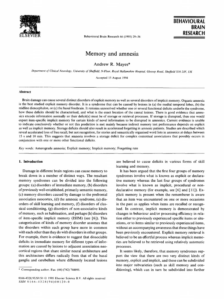 CP 12 | PDF | Recall (Memory) | Memory