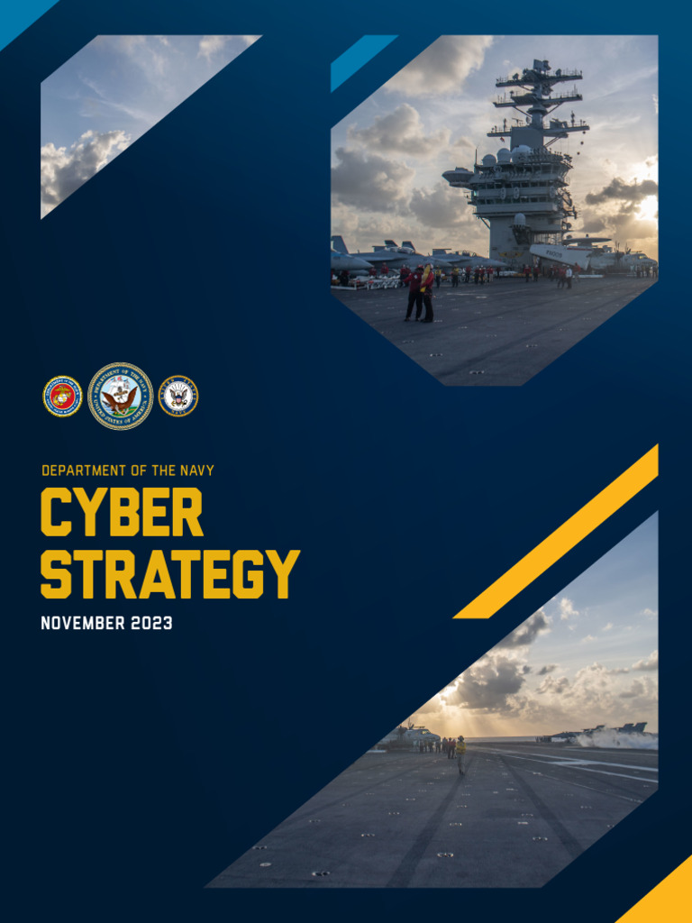 Department of The Navy Cyber Strategy | PDF | Computer Security | Security