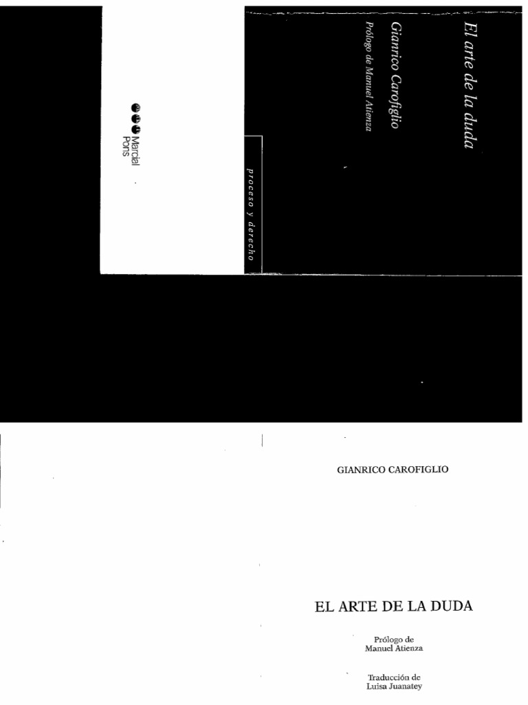 El Arte de La Duda | PDF