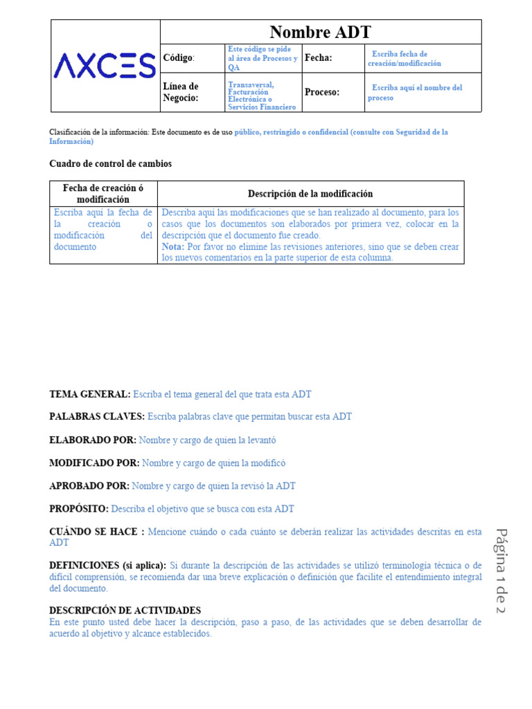 FI - ADT - Ayuda de Trabajo | PDF | Evaluación | Informática