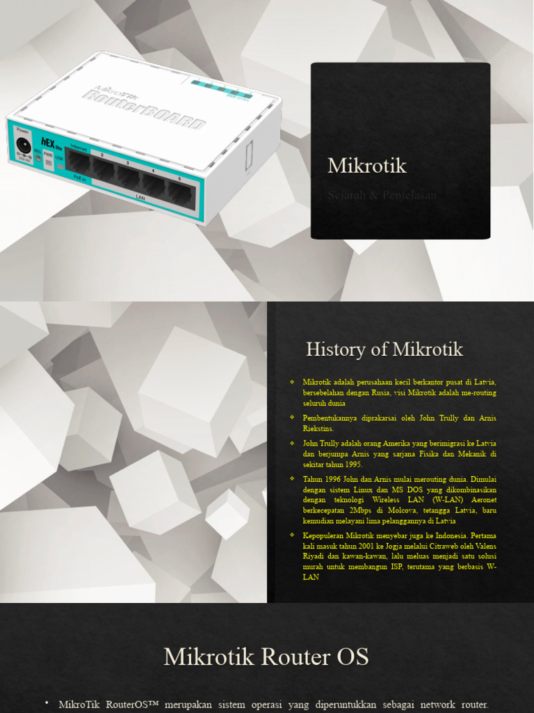 Mikrotik | PDF
