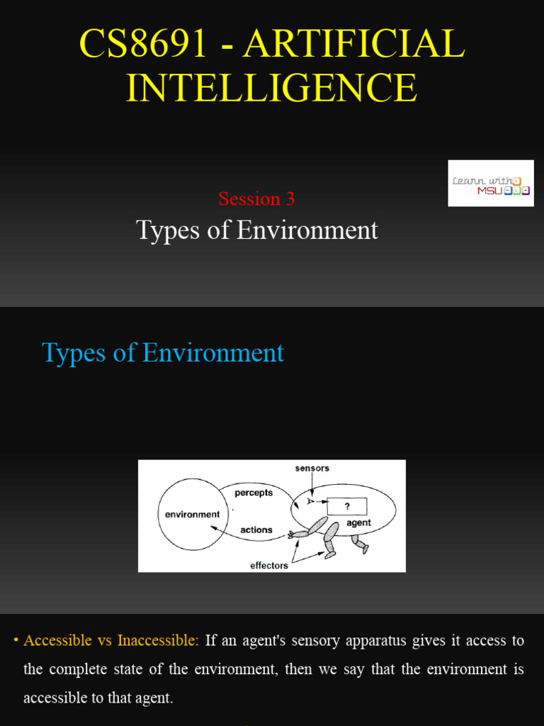 Unit 1 - Environment Types - Session 3 | PDF
