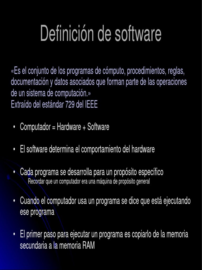 Tipos de Software | PDF | Programación | Programa de computadora