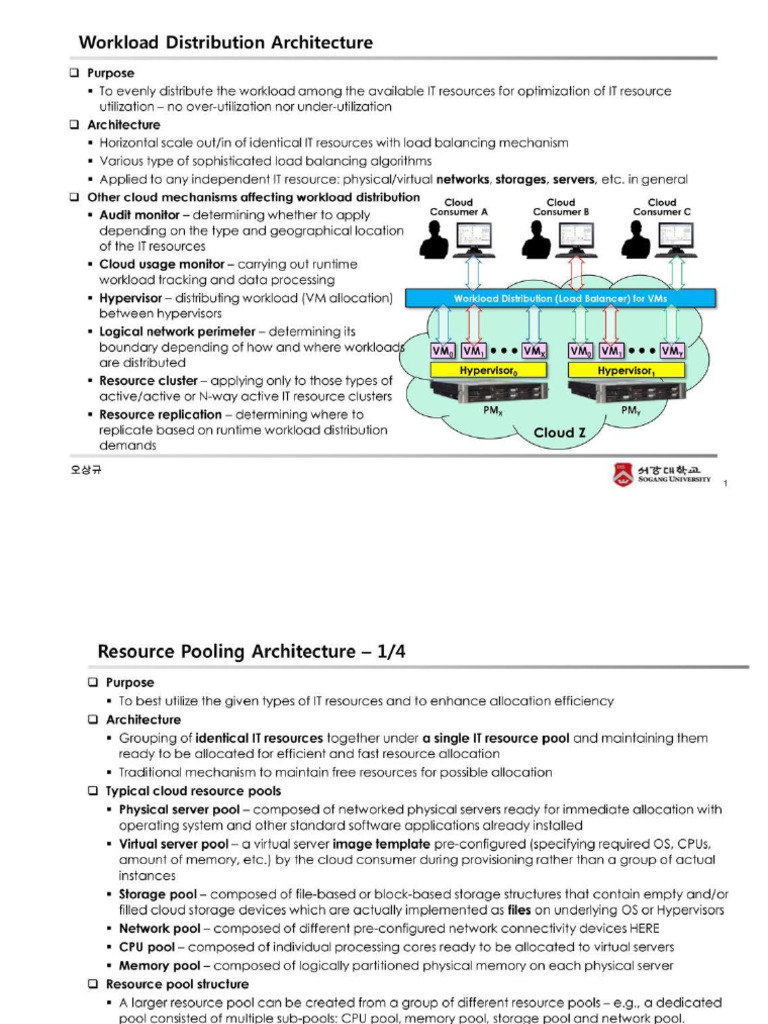 Fundamental Cloud Architecture | PDF