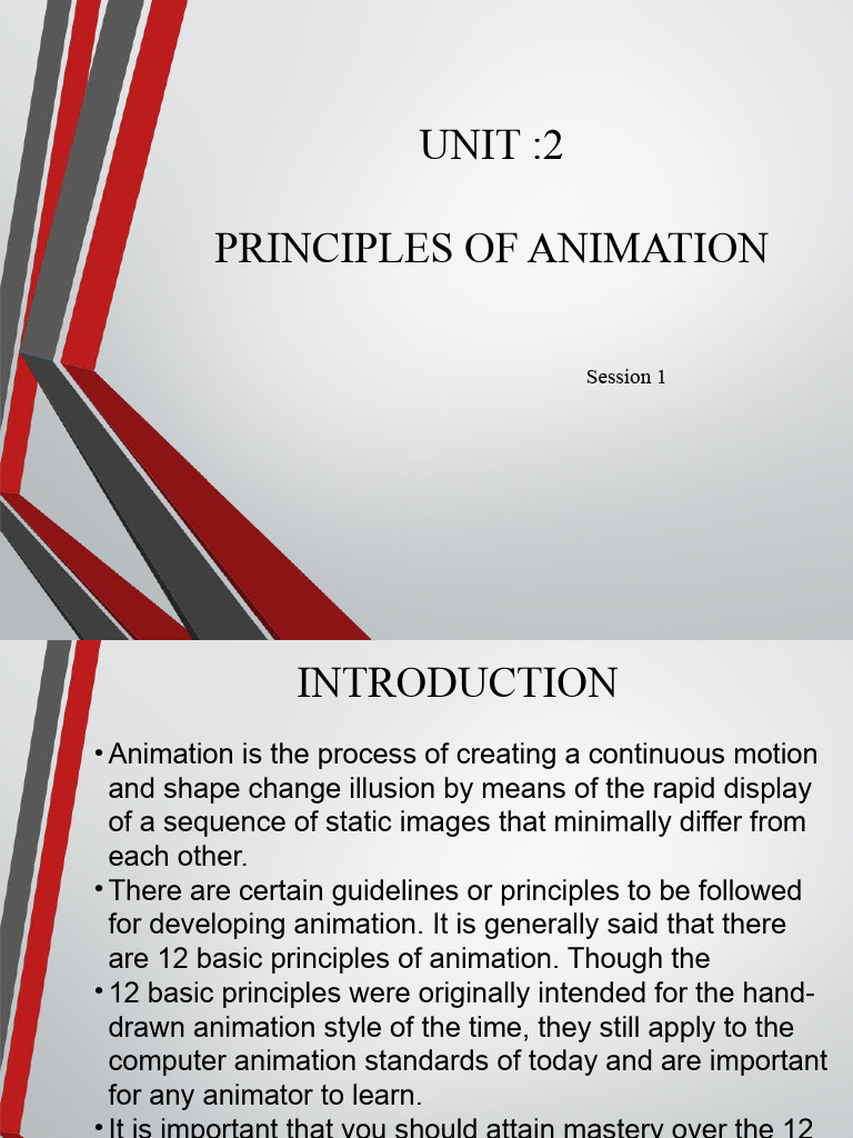 L8.1-Animation-Principles-1.pptx 20240702 193803 0000 | PDF | Animation