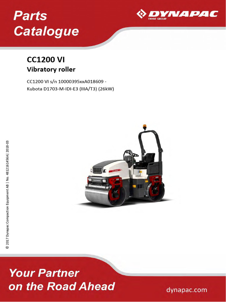 CC1200 VI: Vibratory Roller | PDF | Pump | Screw