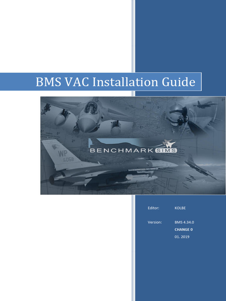 BMS VAC Installation Guide 4.34.0 | PDF | Graphemes | Writing Implements