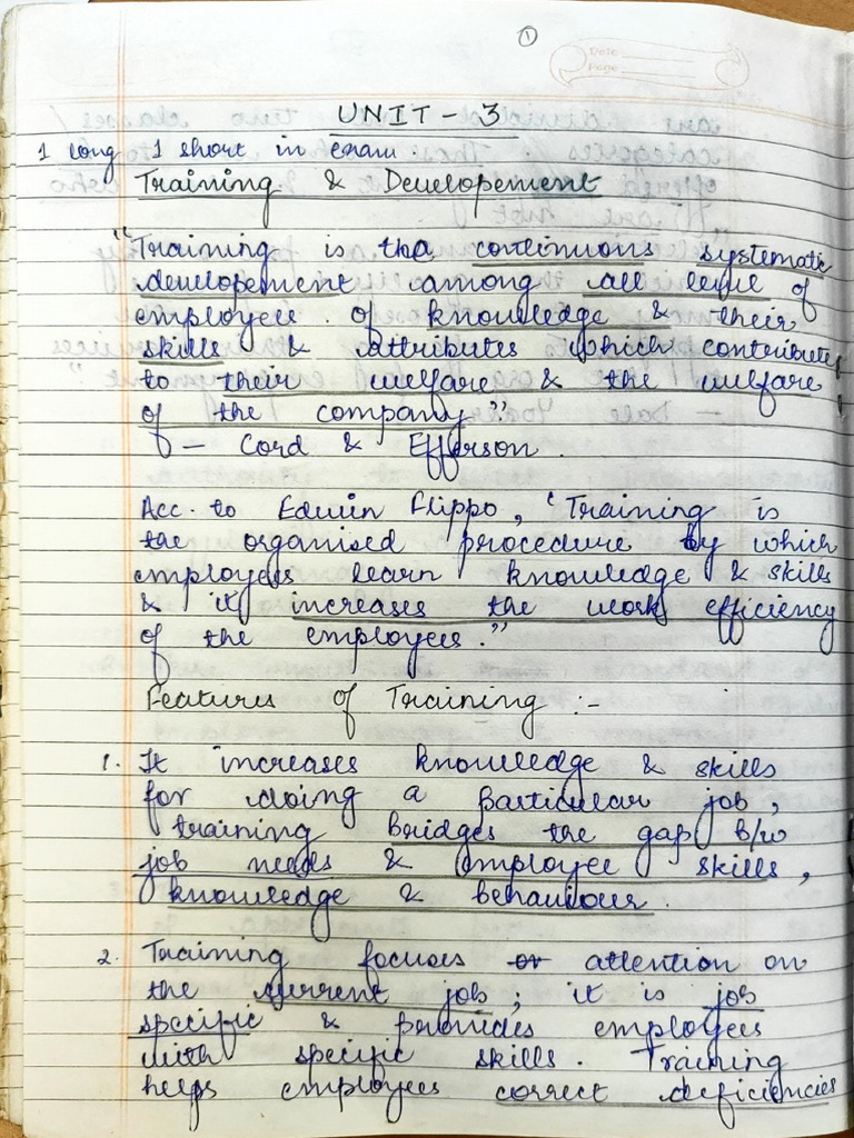 Hrm Notes Of Unit 3 Pdf