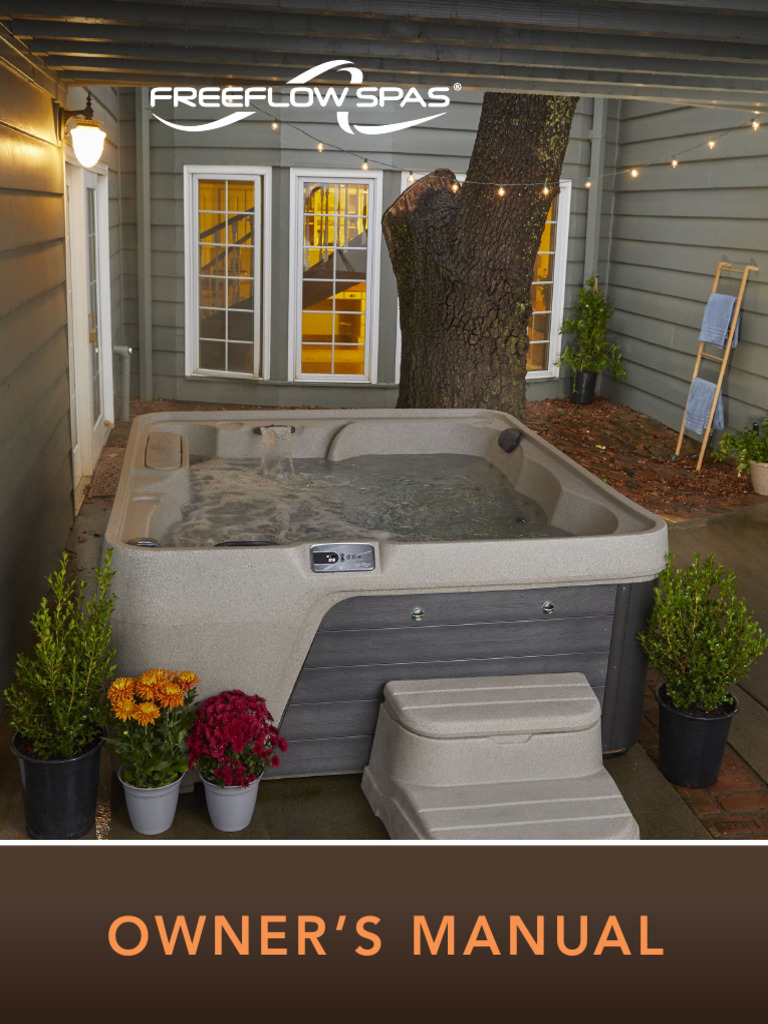 Freeflow Spas Owners Manual | PDF | Hyperthermia | Mains Electricity