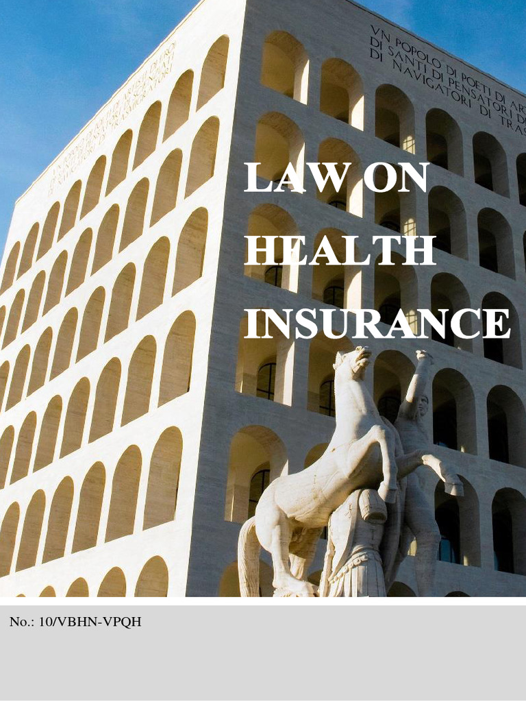 Law On Health Insurance | PDF