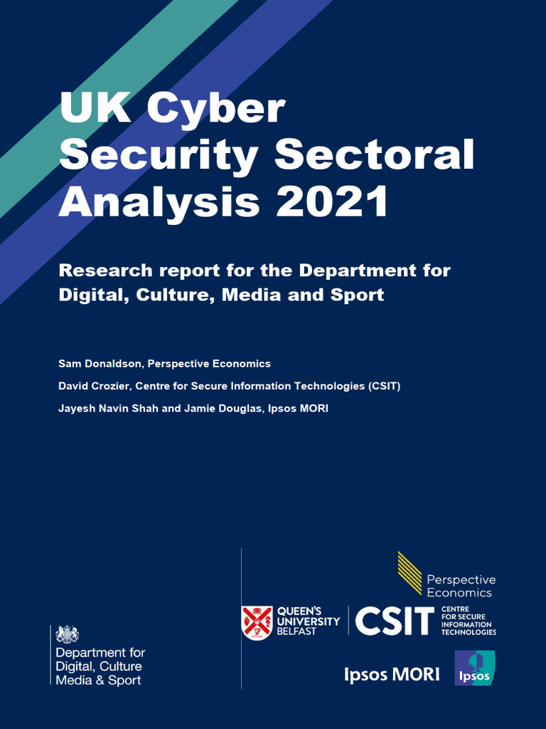 UK Cyber Security Sectoral Analysis 2021 | PDF | Computer Security ...