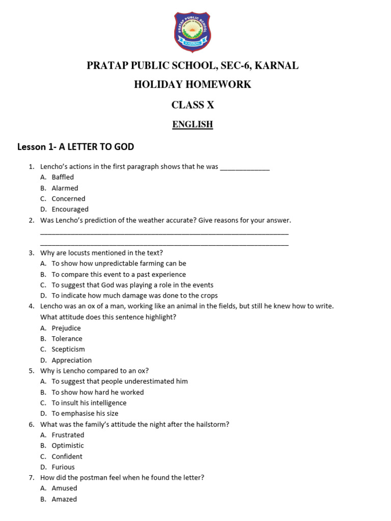 Class 10th HHW 24 - 25 | Download Free PDF | Courage | Nelson Mandela