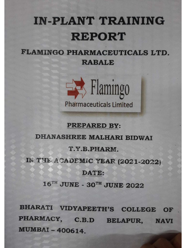Reference Training Report | PDF