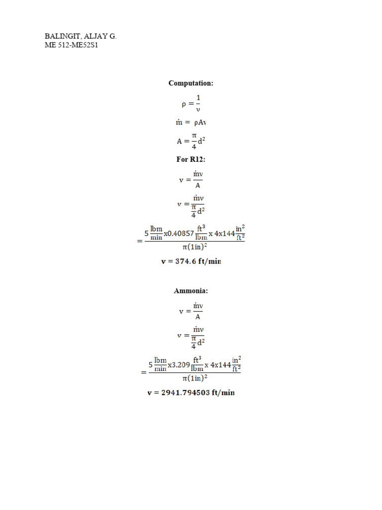 Balingit - Assignment 2.1 Ammonia Tube | PDF