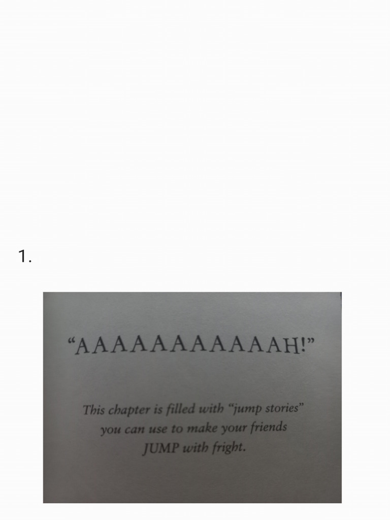 Scary Stories to Tell in the Dark | PDF