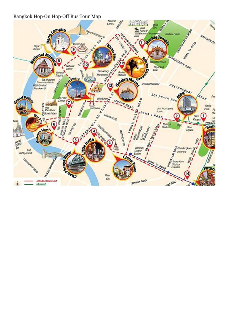 Bangkok Tourist Attractions Map Ancient City Bangkok Map – Dreams