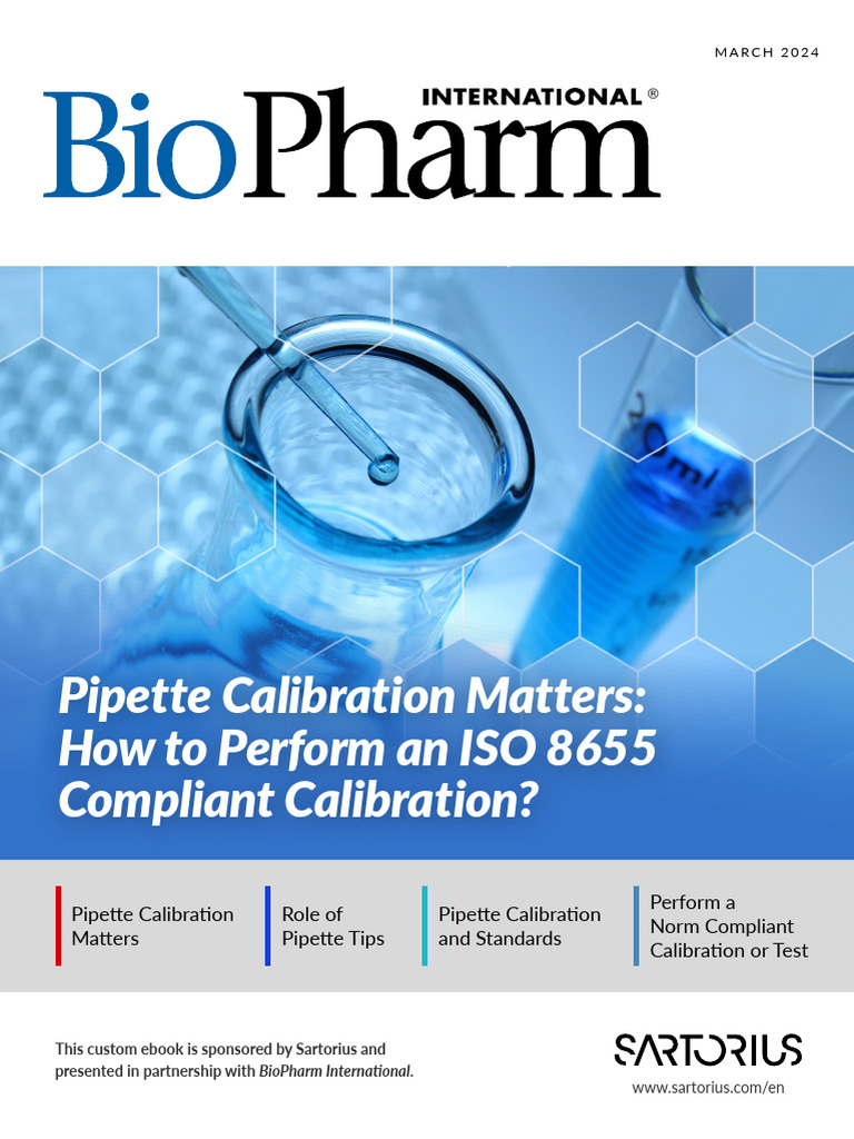 BP Sartorius Ebook 0324 v2 | PDF | Calibration