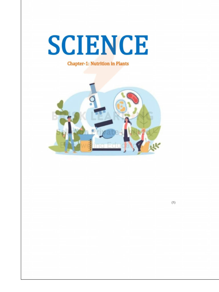 Chapter 1 Nutrition in Plants - 1600 - PDF - Gdrive.vip | PDF