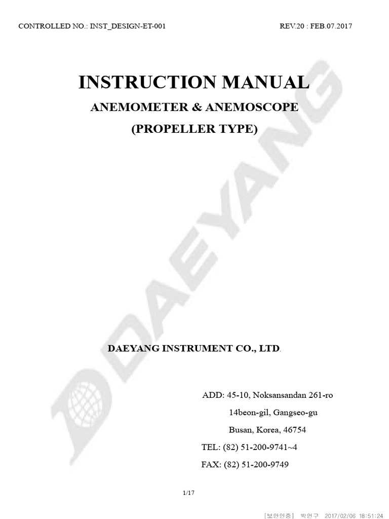 Propeller Manual-R20 (17.02.07) | PDF | Electric Generator | Direct Current