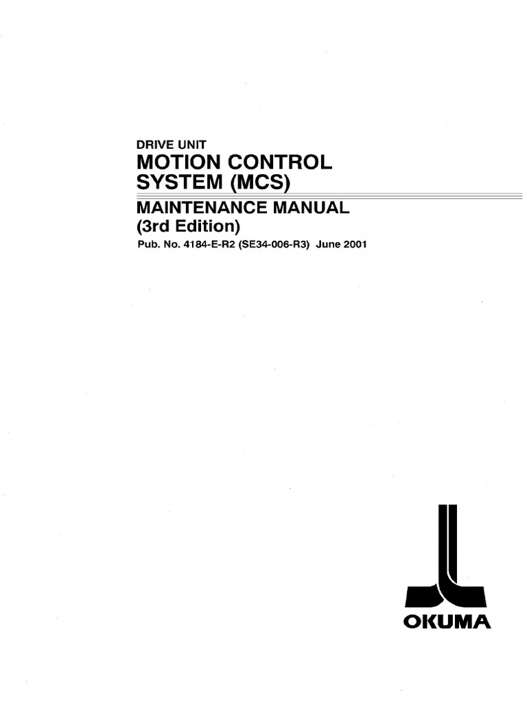 Motion Control System 4184-E r2 SE34-006-R03 | PDF