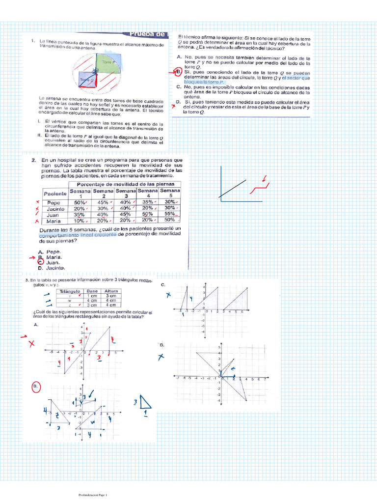 Profundizacion Matemáticas ICFES 2024 | PDF
