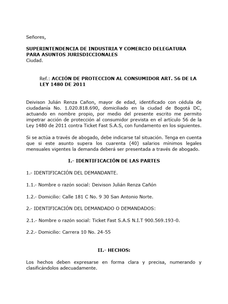 Modelo Demanda Sic | PDF | Los consumidores