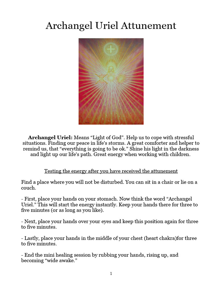 Archangel Uriel | PDF