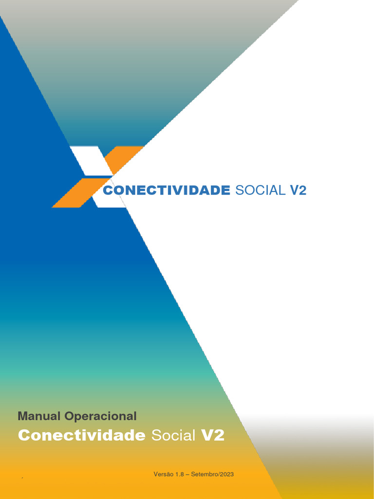 Manual Operacional Conectividade Social V2 | PDF | Informática ...