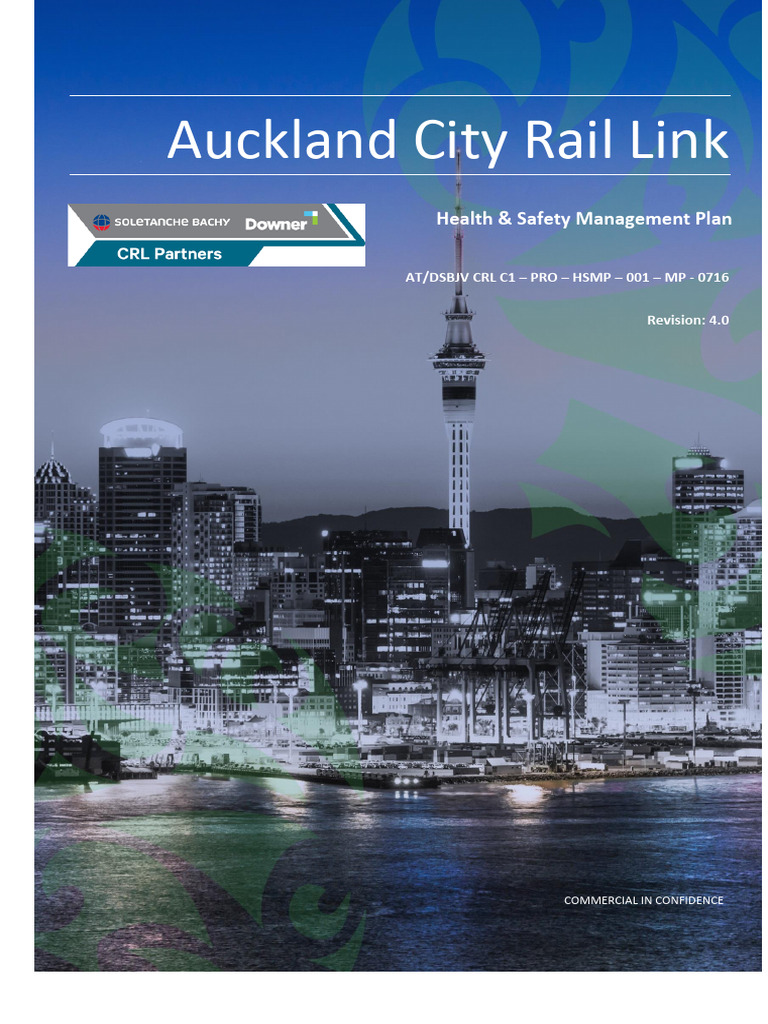 Appendix 17 DSBJV Health and Safety Management Plan HSMP | PDF ...