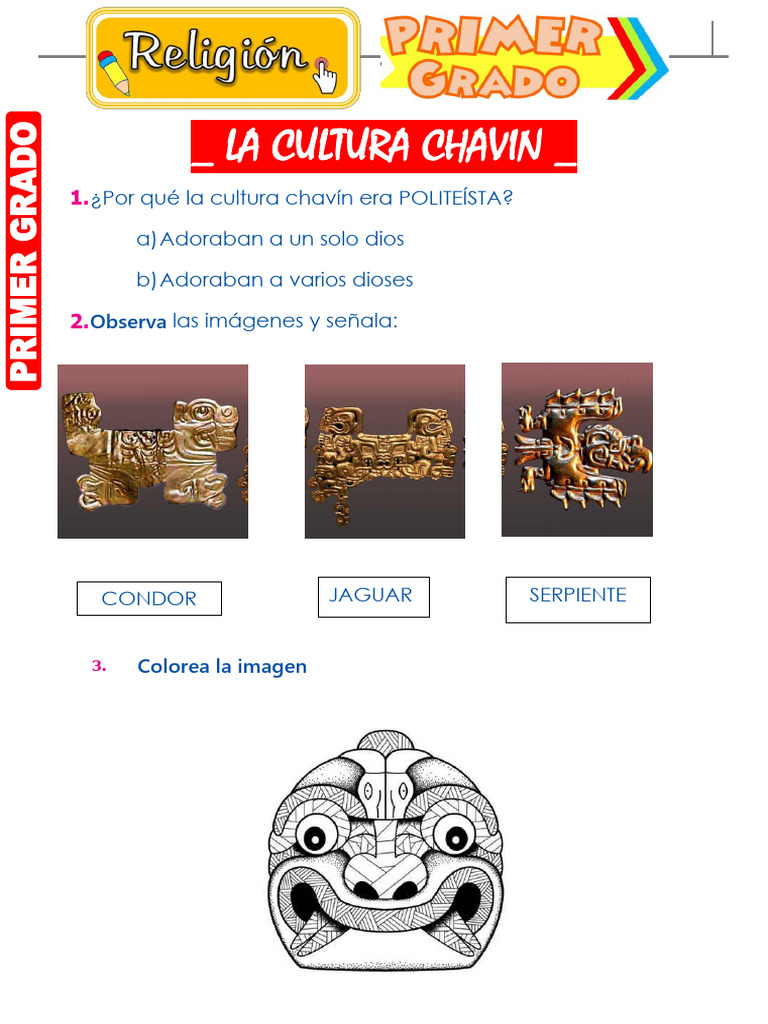 Religión y dioses de la cultura Chavín | PDF | Ciencias sociales