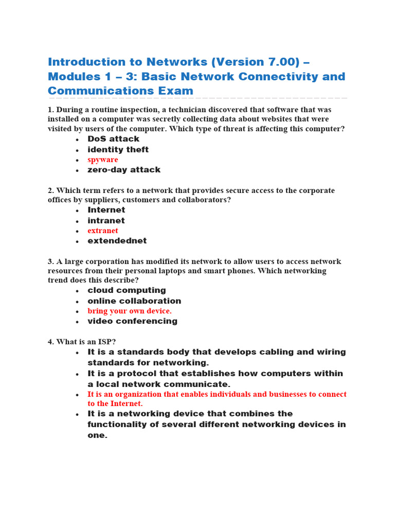 Module 1 3 All Possible Mcqs Pdf Internet Protocol Suite Computer Network 