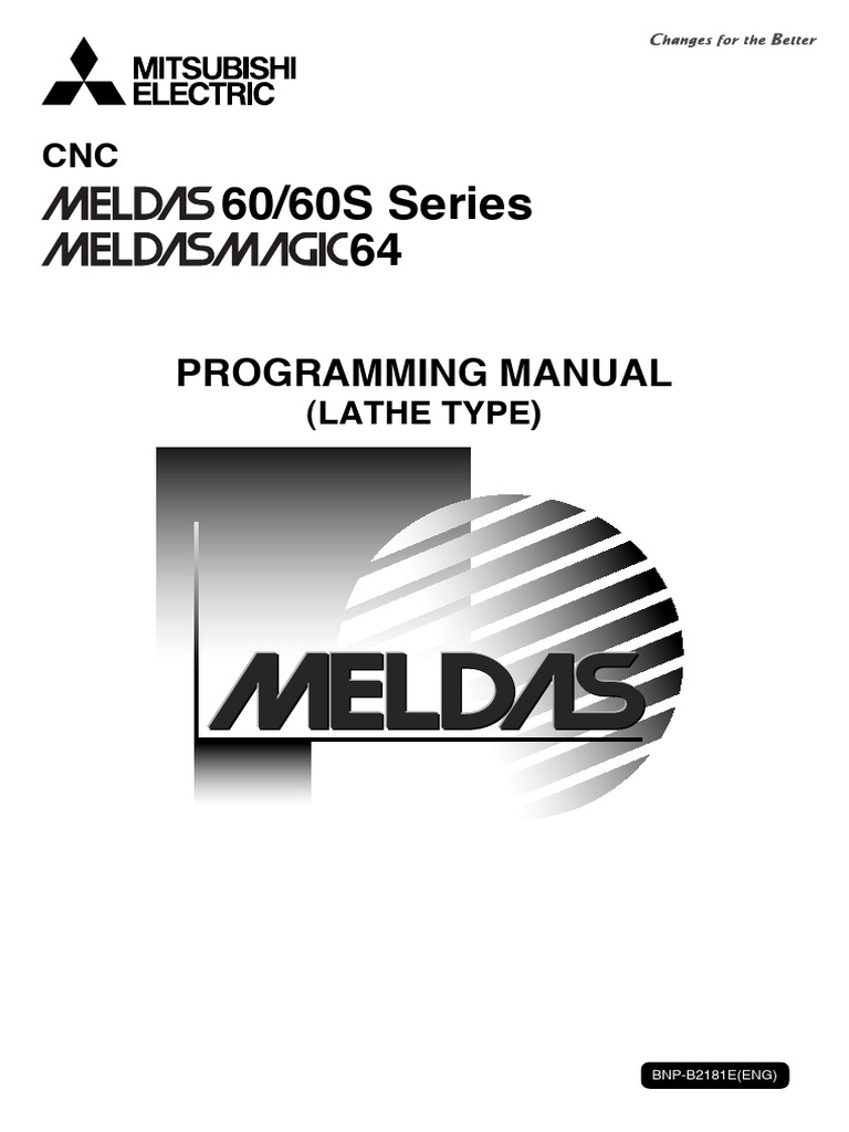 Programing Manual Meldas | PDF | Cartesian Coordinate System