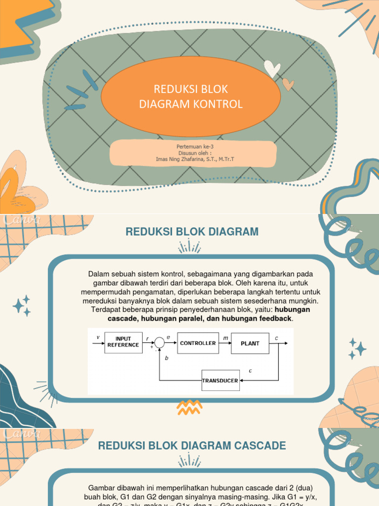 Share Pertemuan Ke-3 Reduksi Blok Diagram Kontrol | PDF