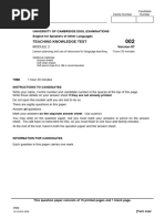 Practice Test - Module 2 - Bk2 | PDF | Second Language | Learning