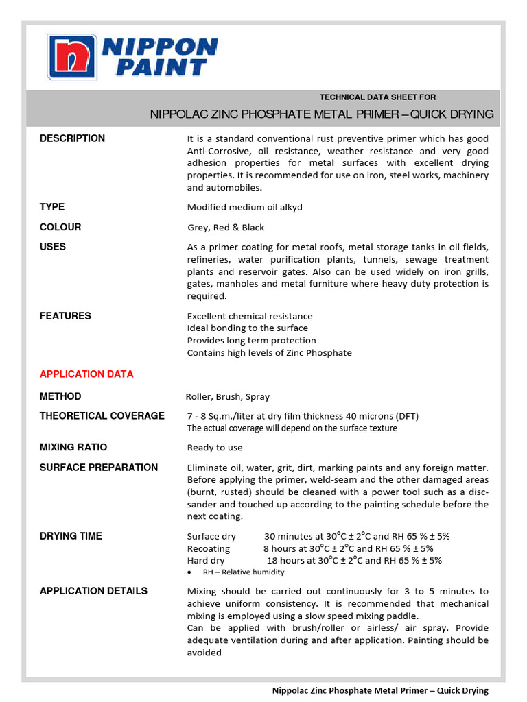 Nipon Paint | PDF | Paint | Materials